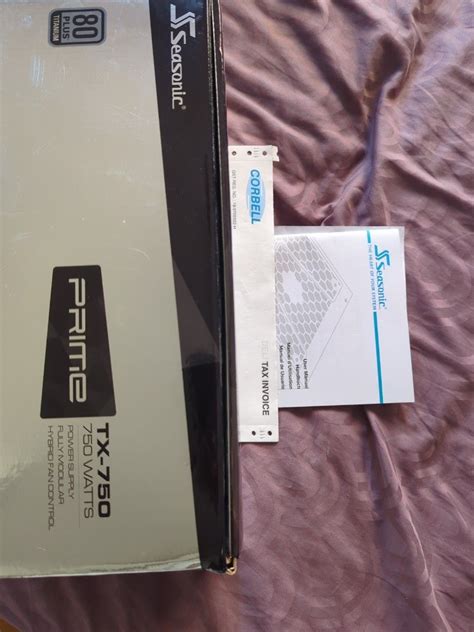 Seasonic Prime TX-750 PSU, Computers & Tech, Parts & Accessories ...
