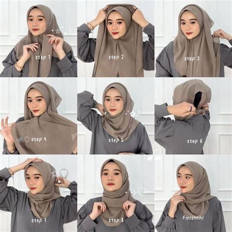 Inspirasi hijab | tutorial hijab| OOTD senin jumat | Gaya hijab, Inspirasi gaya, Pakaian estetika