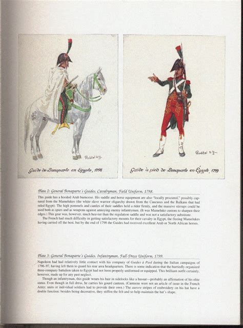 Army Of Egypt Plate 2 General Bonaparte S Guides Cavalryman Field