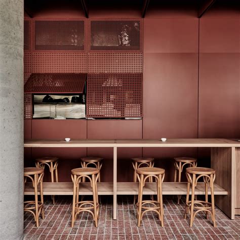 Pink Marble And Patchy Concrete Emulate Ancient Rome In Melbournes