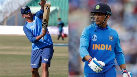 When Rahul Dravid Got Angry At Ms Dhoni Gave Him A Life Lesson In