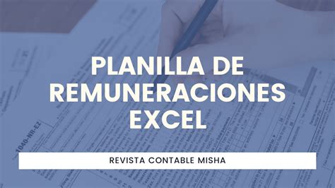 Ejemplo De Una Planilla De Sueldos