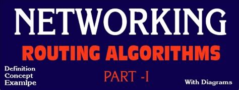 Computer Network Routing And Routing Algorithms Part I Online Free Education In India