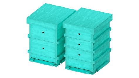 Beehive Combination 3d Model Cgtrader