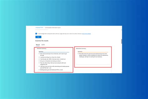 Azure S Ai Language Service Summarize And Extract Themes From