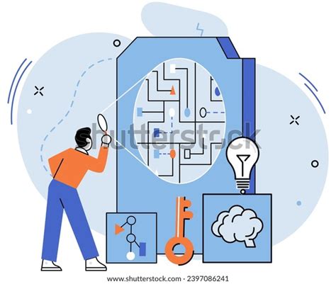 Business Idea Vector Illustration Creativity Strategy Stock Vector