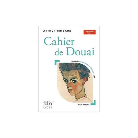 Cahier De Douai Bac 2024 De Arthur Rimbaud
