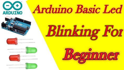 Arduino Basic Blinking Led For Beginners Youtube
