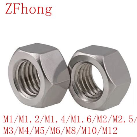 50pcs Metric Thread M1 M1 2 M1 4 M1 6 M2 M2 5 M3 M4 M5 M6 M8 M10