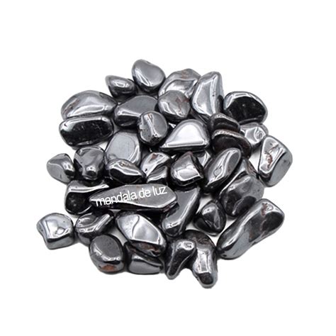 Kit De Pedras Hematita Rolada Cristais Naturais 100g P Shopee Brasil