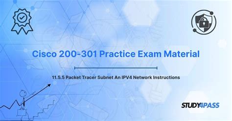 1155 Packet Tracer Subnet An Ipv4 Network Instructions