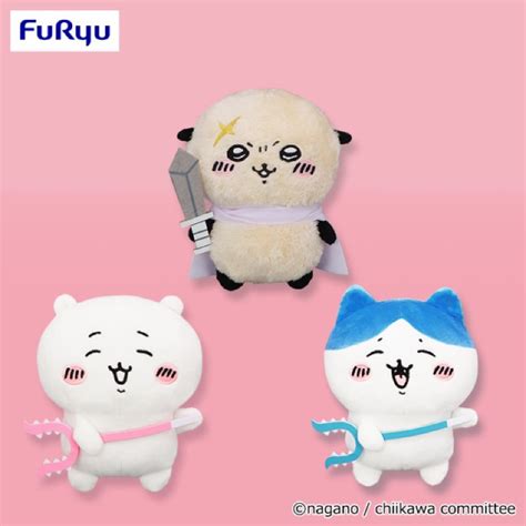 🇯🇵日本 吉伊卡哇 Furyu 娃娃 海獺師傅 小可愛 小八貓 討伐棒 三叉丈 蝦皮購物