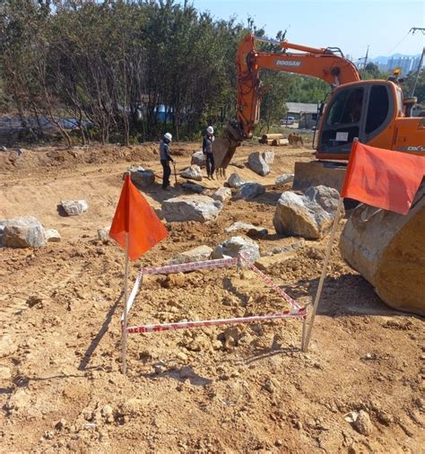 계양구 효성구역 맹꽁이 서식지 마련 중 무연고자 유골 발견…공사엔 차질 없어