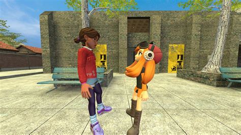 Smg4 Fnaf Gmod Cassie Meets Megan By Maninshortsmarina On Deviantart