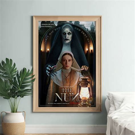 The Nun Movie Postermovie Arthome Decormovie Collectiblesposter