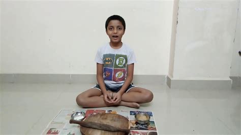 Ashrith Making Chapathi Youtube