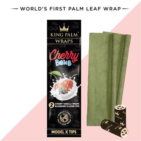 King Palm Leaf Wraps With Model X Tips 2pk Mangoking Palm Wraps