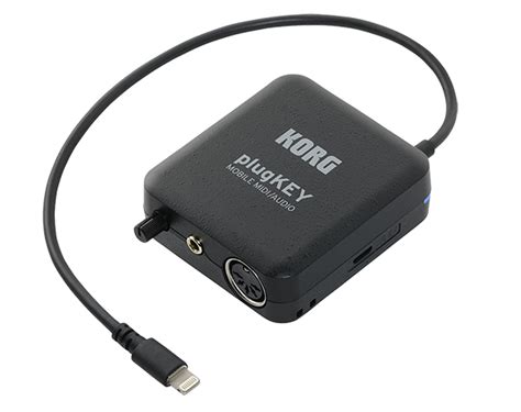Korg Intros PlugKEY A MIDI Audio Interface For IOS Devices Synthtopia