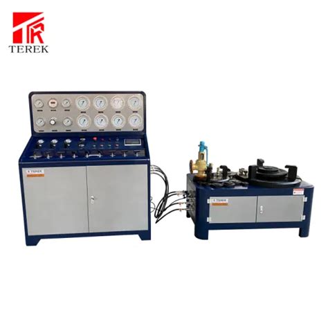 Terek Plc Control Relief Valve Test Bench Safety Valve Test Stand