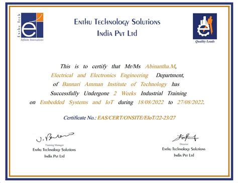 Abinantha M On Linkedin Internship Embeddedsystems Iot Thingzkit