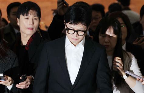 與 의원들 탄핵 책임져 따지자한동훈 내가 계엄 했나요 尹대통령 탄핵 가결