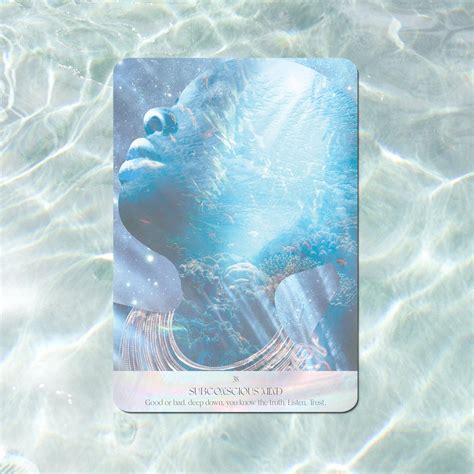 Salt Water Spirit Oracle Deck Oceanic Holographic Oracle Etsy Australia