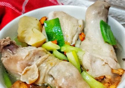 Resep Ayam Rebus Jahe Oleh Michico Octavian Cookpad