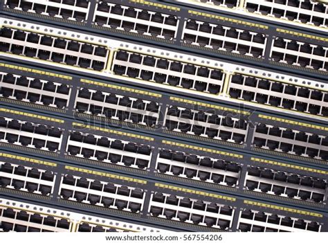 Blank Patch Panel Switch Front View Stock Photo Shutterstock