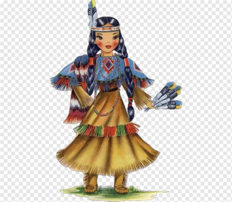 미국 유럽 및 미국 소녀의 종이 인형 아메리카 원주민 기타 어린이 소녀 Png Pngwing