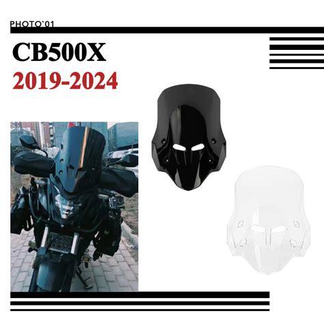 Psler For Honda Cb500x Windshield Visor Windscreen Wind Shield Screen Fairing Cover 2019 2020