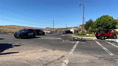 Motorcyclist Ejected Killed At Washington City Intersection