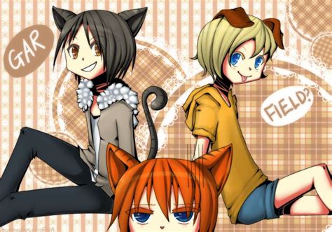 Pin On Garfield Crossover Anime Garfield And Odie Garfield Anime