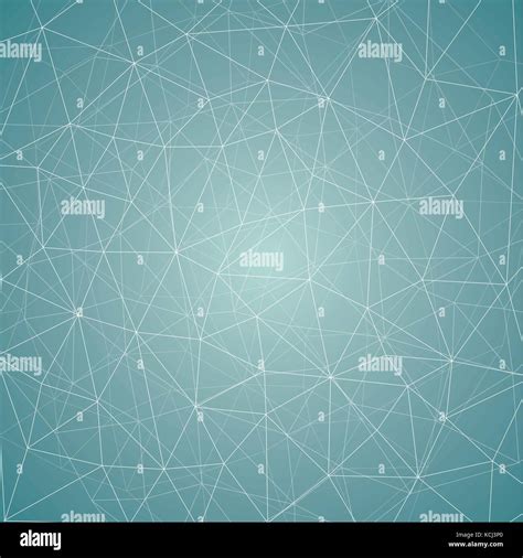 Geometric Abstract Background With Connected Line And Dots Stock Vector Image Art Alamy