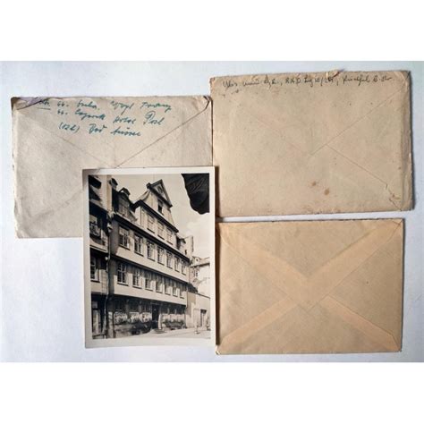 Collection Of 3x Letters And A Postcard Sent Tofrom Ss Soldiers