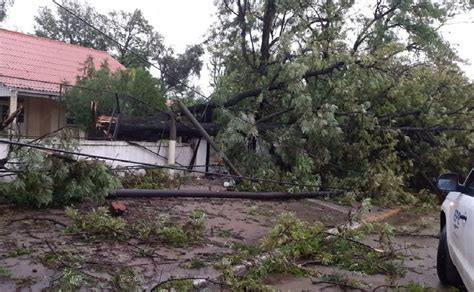 Sunchales Sufrió Un Fuerte Temporal Con Vientos De Hasta 105 Kilómetros
