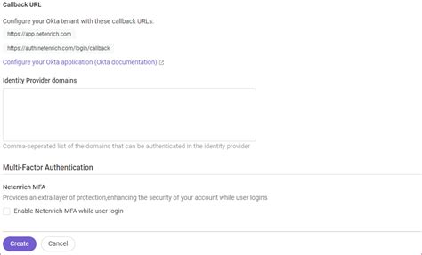 Enable Single Sign On Via Okta Workforce Netenrich