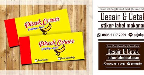 Cetak Stiker Label Percetakan Murah Bandung