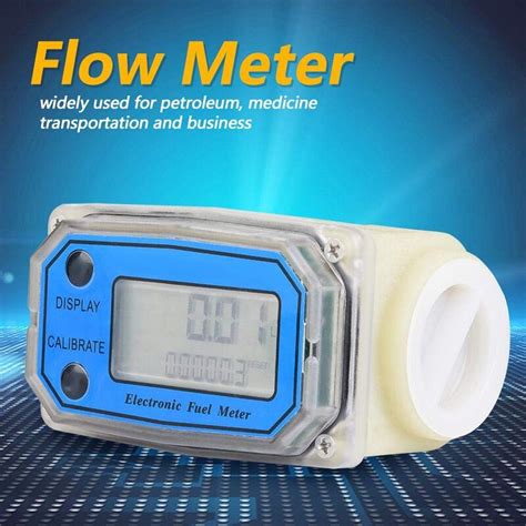 Mini Digital Turbine Flow Meter Fuel Flow Meter T Grandado