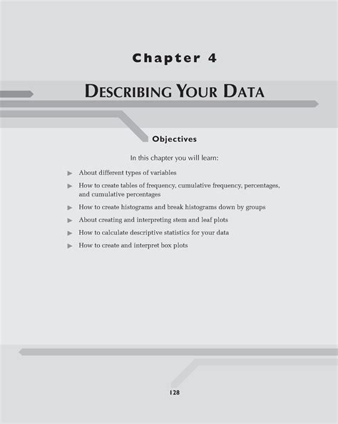 Data Analysis with Microsoft Excel ( PDFDrive )-15 - 128 C h a p t e r 4 DESCRIBING YOUR DATA ...
