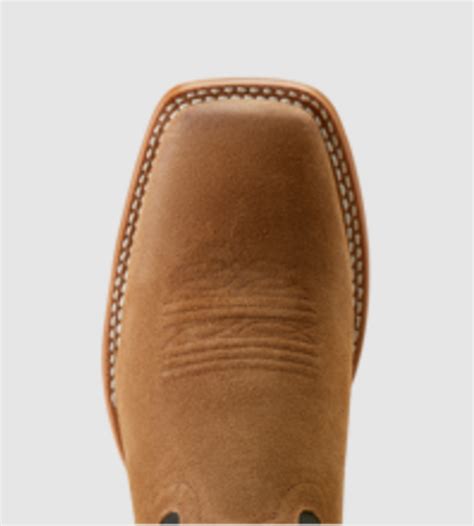 Ariat® Mens Circuit Paxton Brown Suedeblack Square Toe Boots