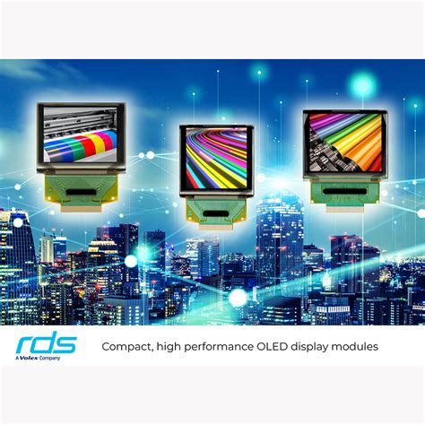 Compact High Performance Oled Display Modules