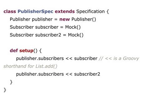 Spock Framework Ppt