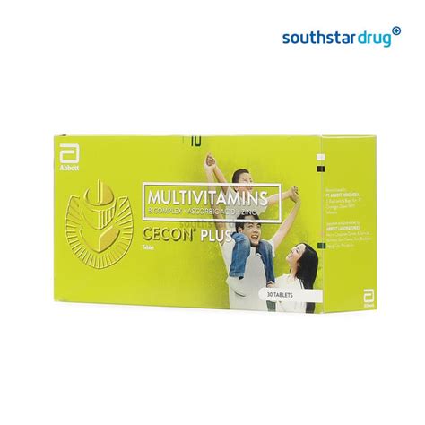 Buy Cecon Plus Tablet 30s Online Southstar Drug