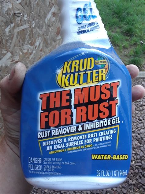 Rust Remover Acid Etch Motored Bikes Motorized Bicycle Forum