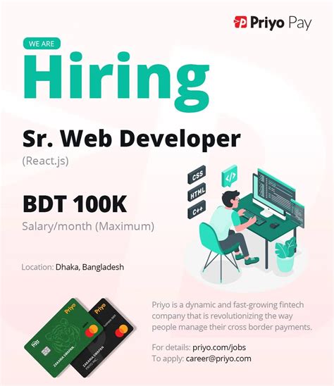 Web Developer React Js Priyo