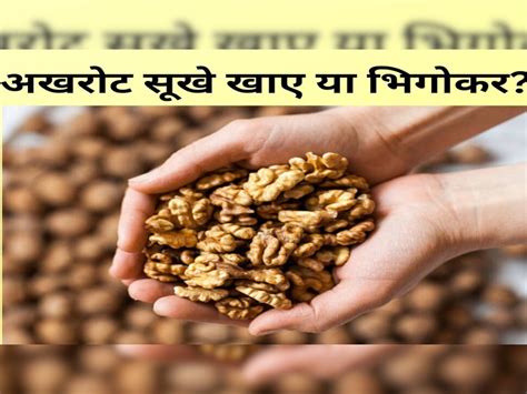 Winter Walnuts Benefits In Hindi Akhrot Khane Ke Fayde Soaked Walnuts