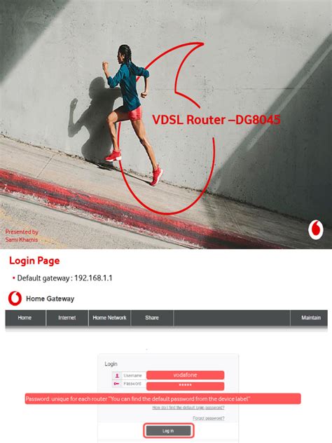Vdsl Router Dg8045 Presented By Sami Khamis Pdf Computer Network