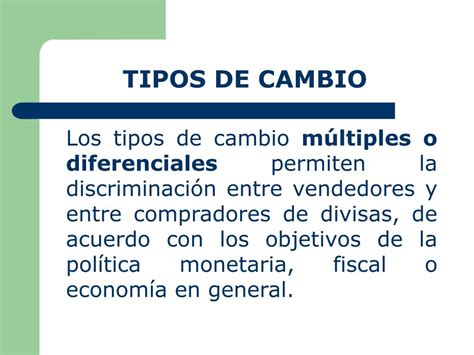 Ppt Mercado De Divisas Y Tipo De Cambio Powerpoint Presentation Free