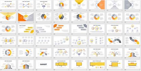 Business Chart Powerpoint Fully Editable Templates 500 Etsy