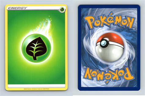 Grass Energy Swsh Vivid Voltage Pokemon 2020 Tcg Card